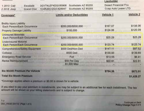 UM-UIM-DEC-Page-UM-UIM-Marked-page-001 | Piccuta Law Group - Car ...